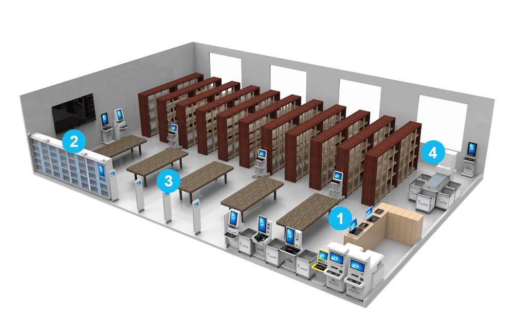 Cykeo Smart Library RFID IoT Solution
