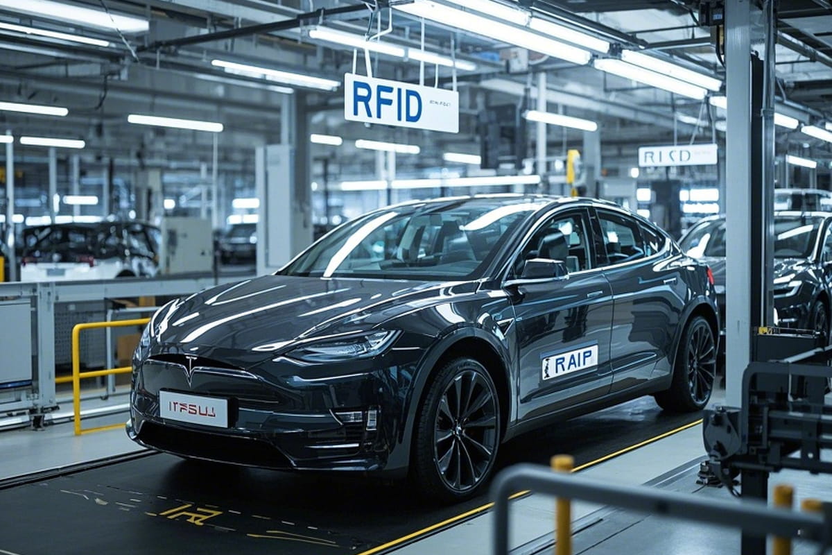 RFID in Automotive: How Tesla Suppliers Track 10,000+ Parts | Cykeo ...