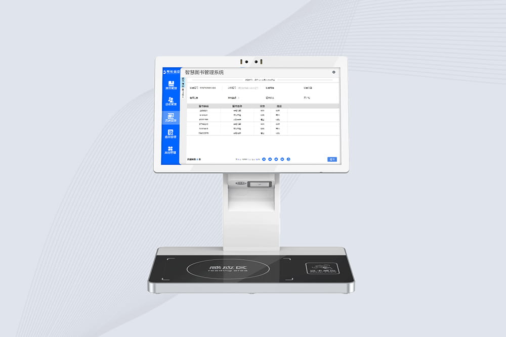CK-DP2A Desktop RFID Reader workstation - 22" Touchscreen Library ...