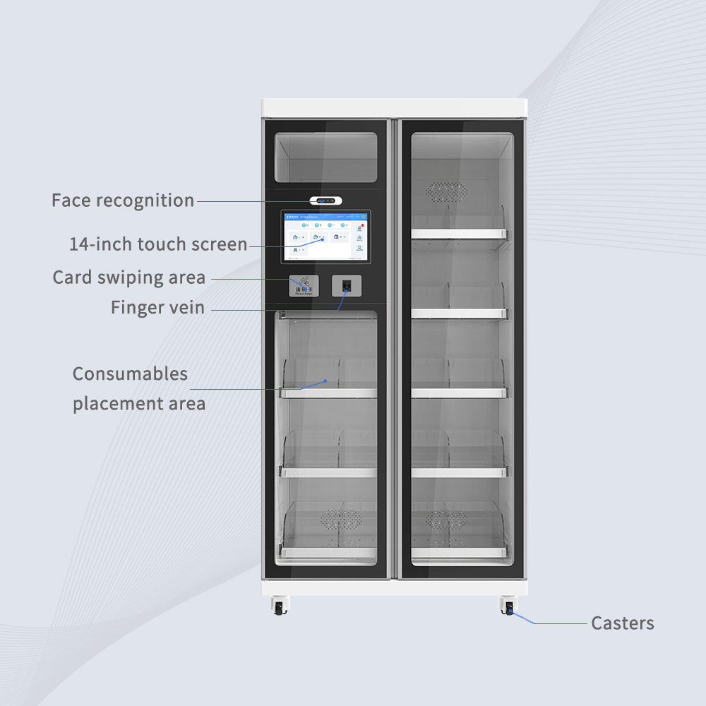 CK-GY2B Medical RFID Storage Cabinet - 600 Tags/Sec Surgical Inventory ...