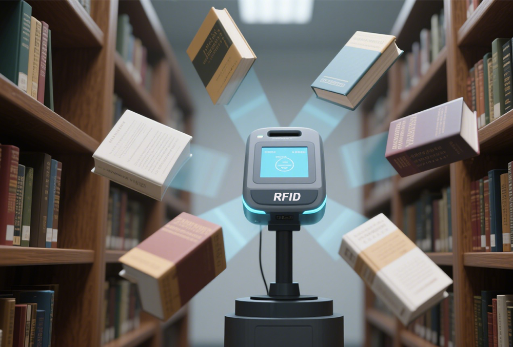 Rfid Working Principle and Advantages in library
