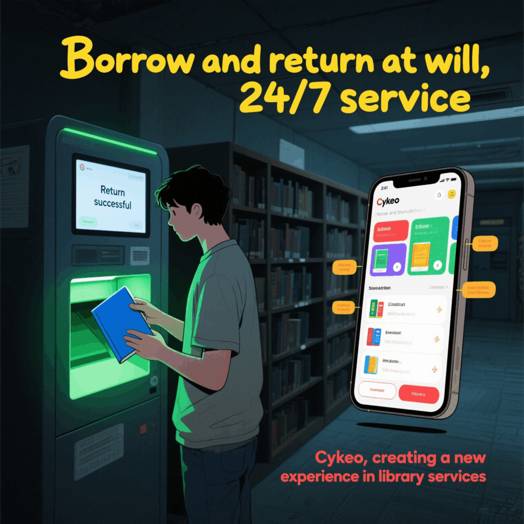 Smart Library Operation Solution，Cykeo RFID Library Management System