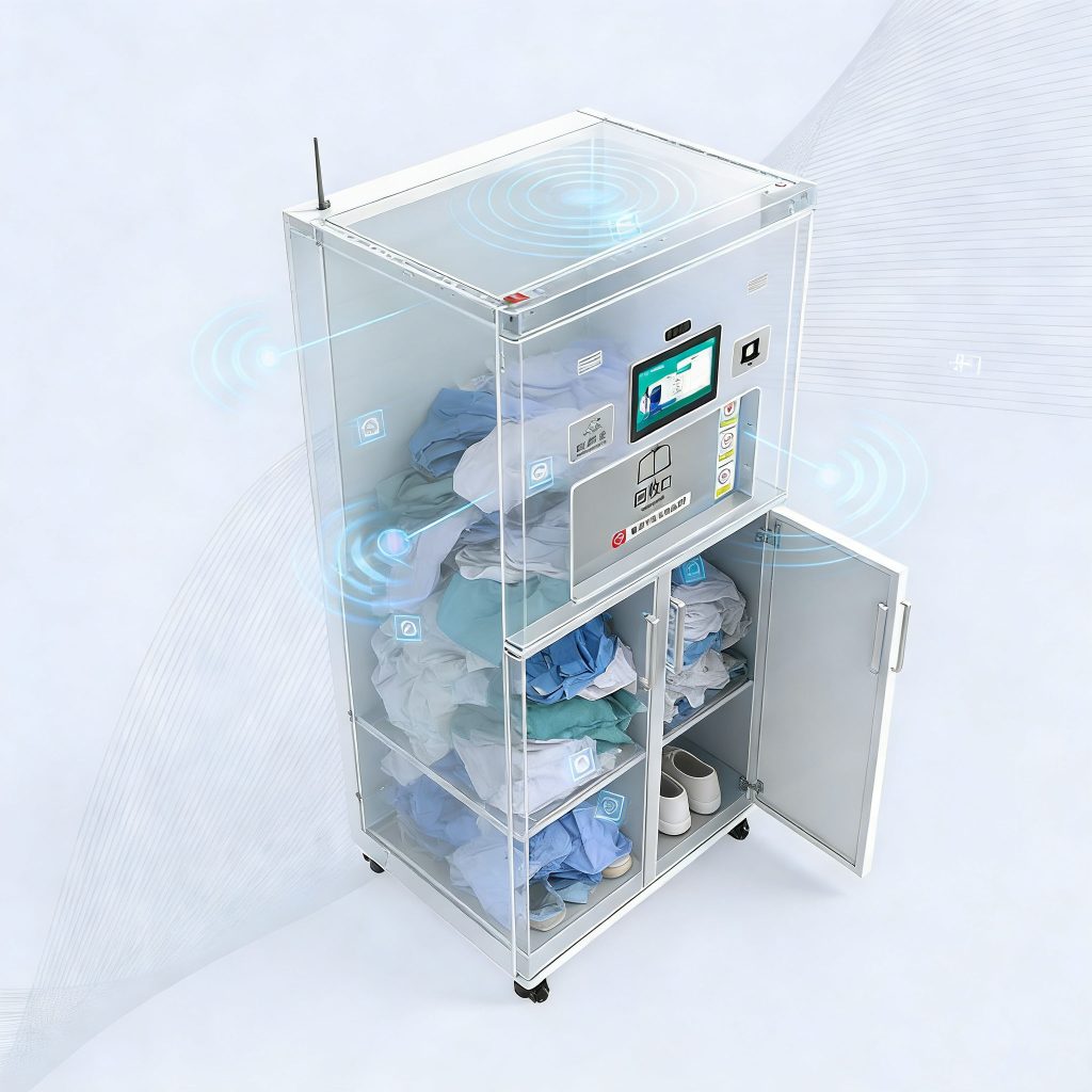 RFID Surgical Scrub Return Cabinet，Closing the loop between the ...