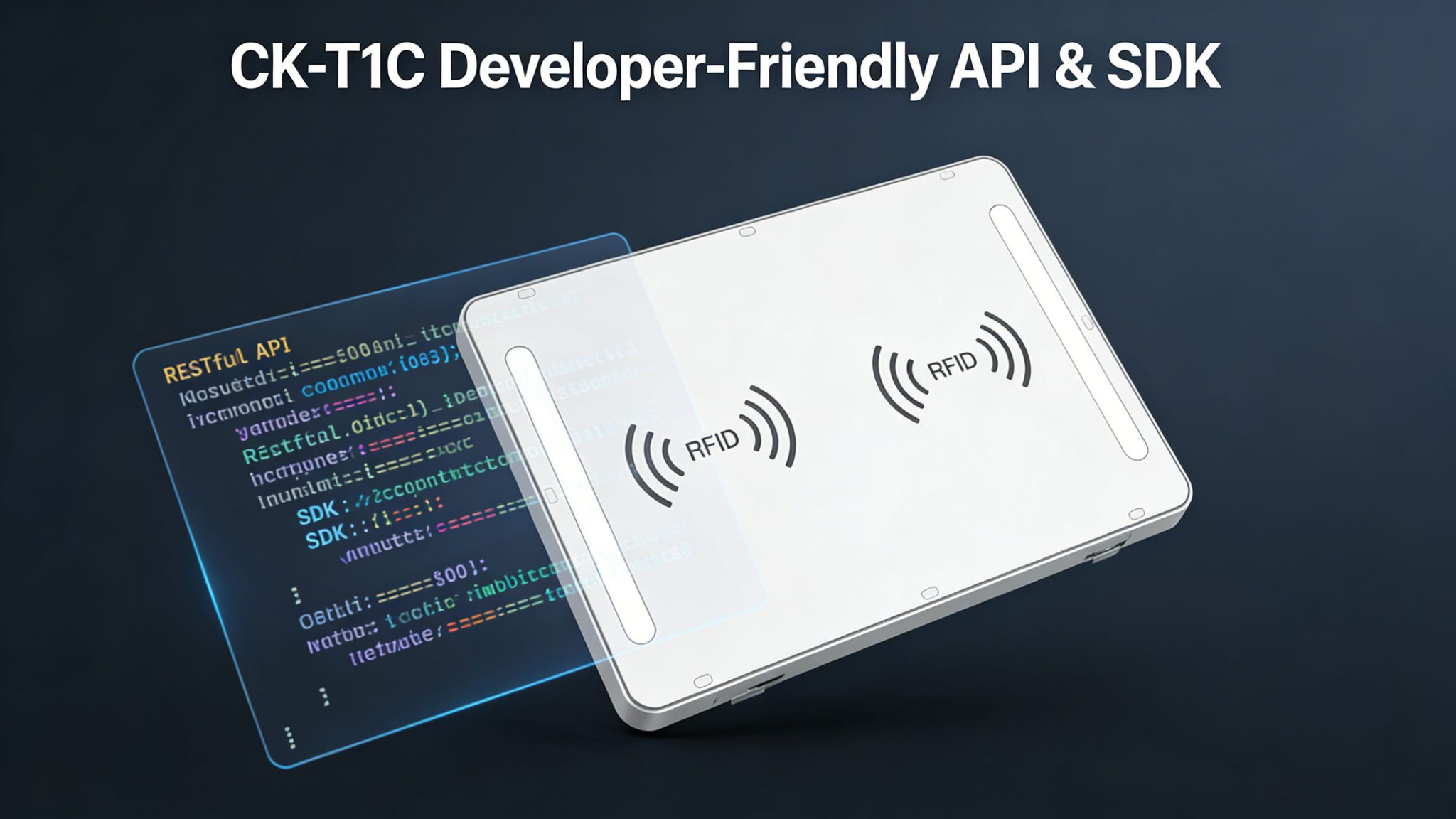 CK-T1B Ceiling RFID Access Control – Developer-Friendly Warehouse RFID ...