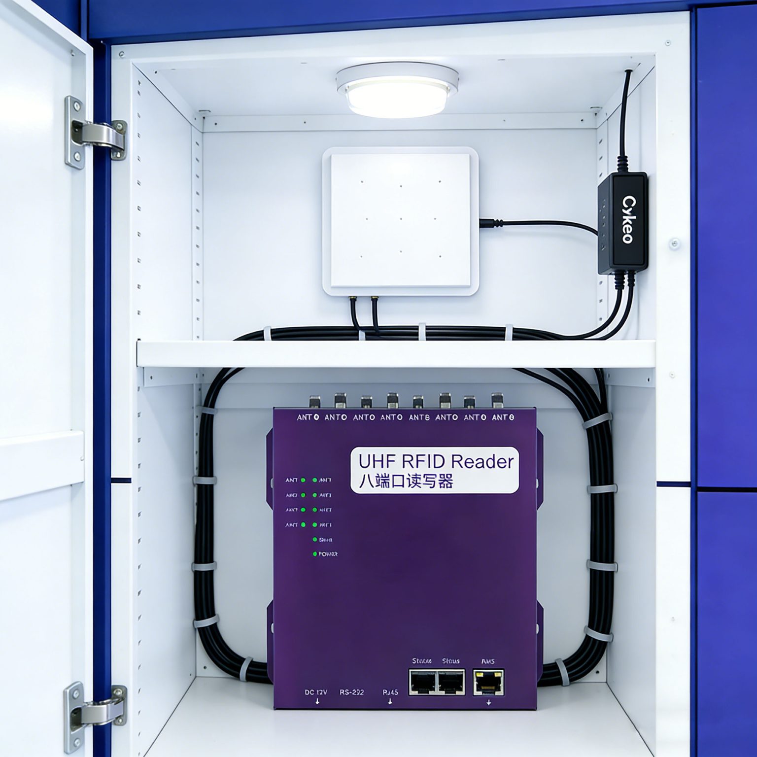 RFID Police Equipment Cabinet for High-Security Operations