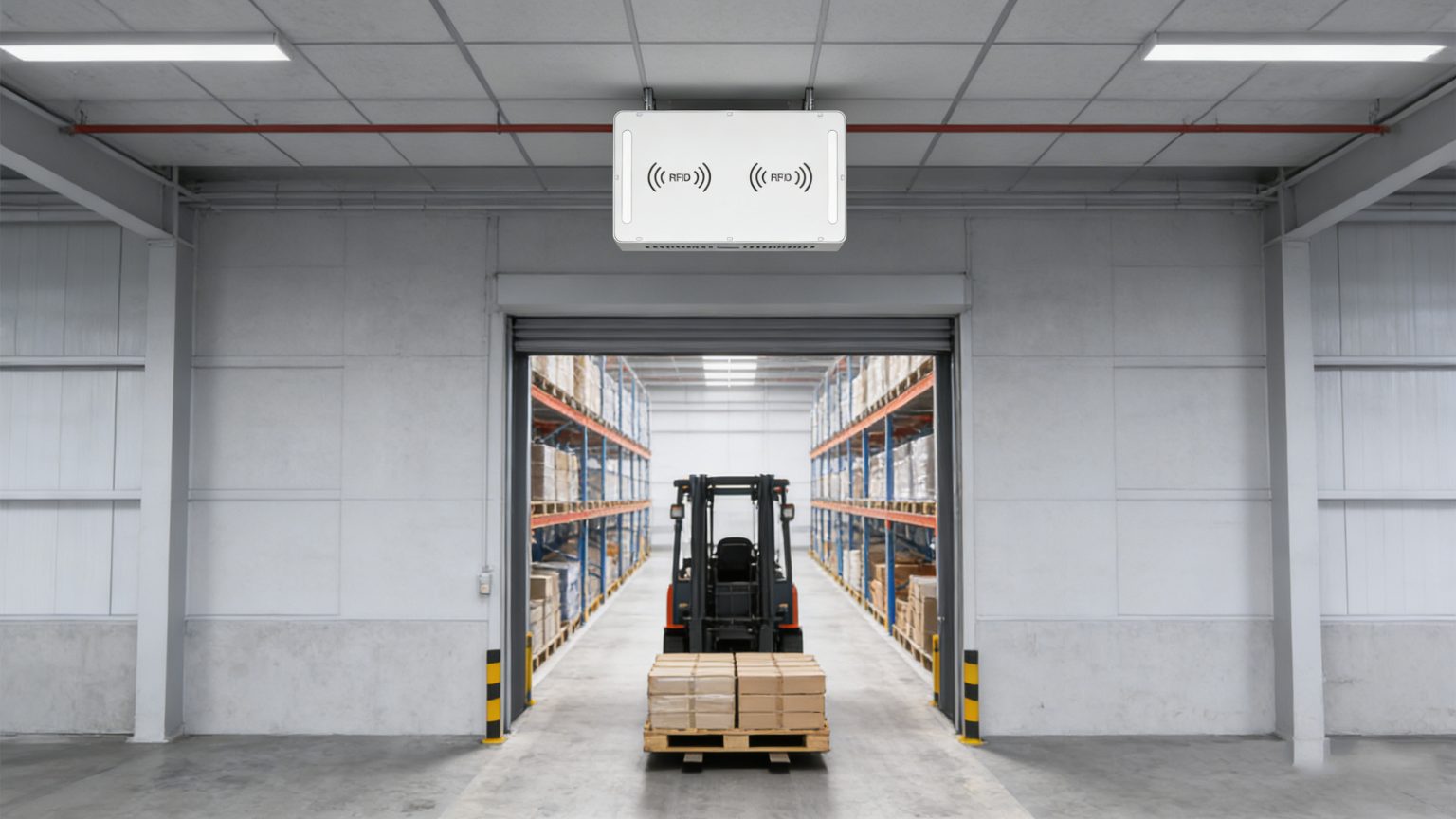 RFID Door Reader for Warehouse & Factory Access Control | WMS Integration