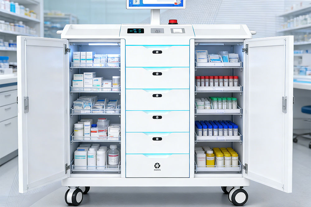FTNG‑L‑CK‑03 RFID Pharmacy Security Cabinet – FDA-Compliant Controlled ...