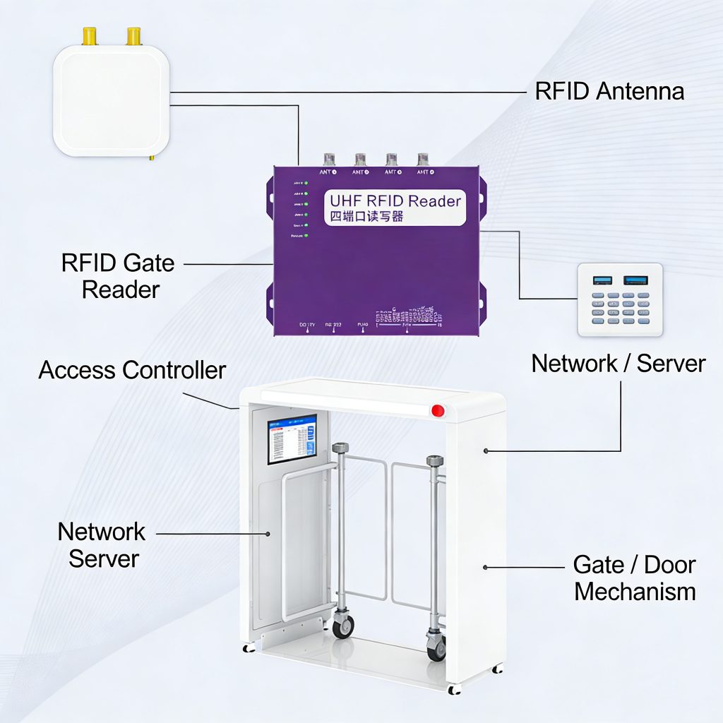 RFID Gate Access Control Systems for Solution Providers & System ...