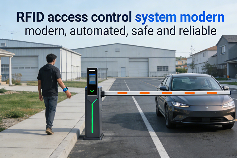 RFID Gate System | Contactless Access Control for Residential ...
