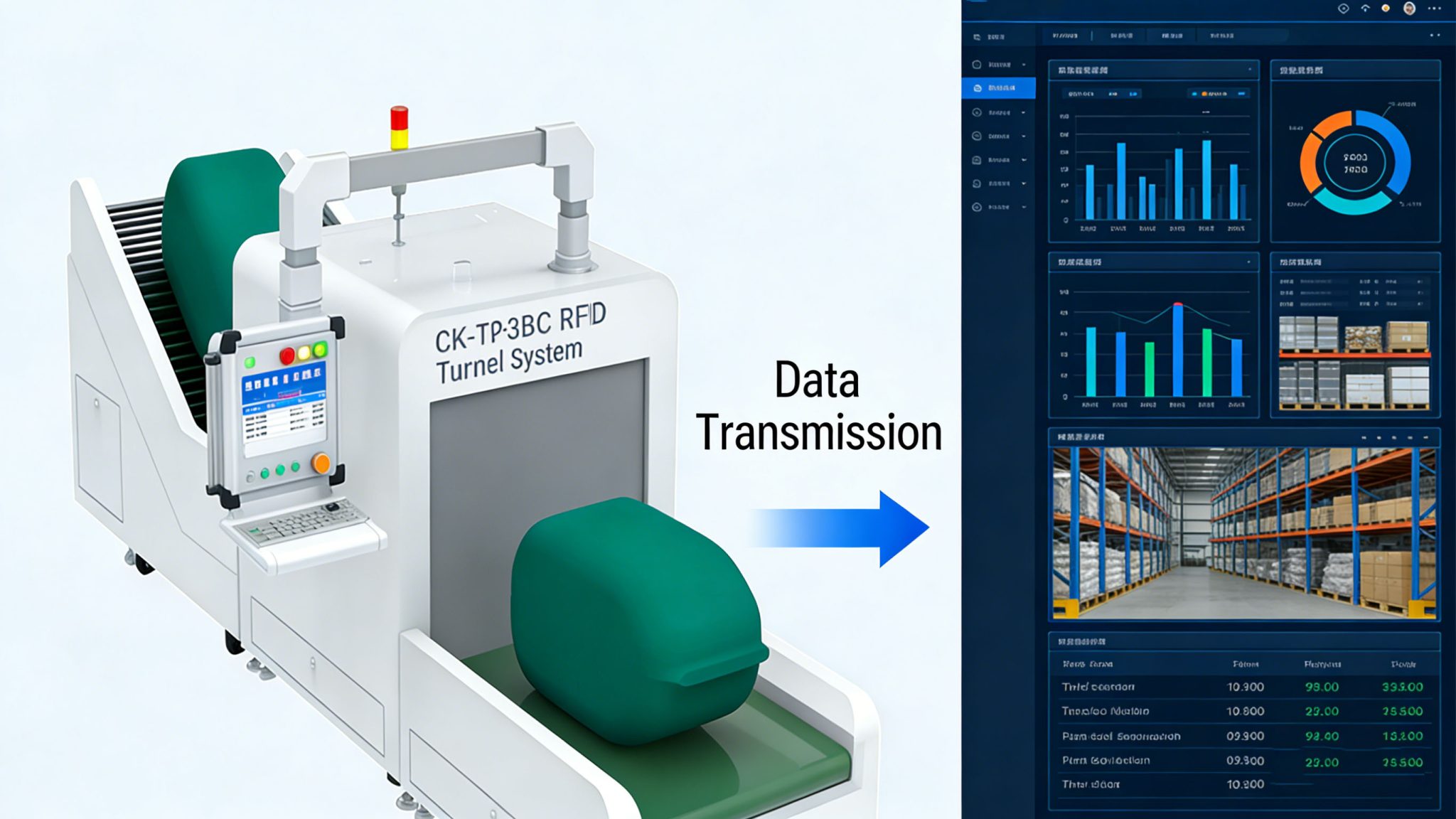 How the CK-TP3BC RFID Inventory Tunnel System Streamlines Warehouse ...